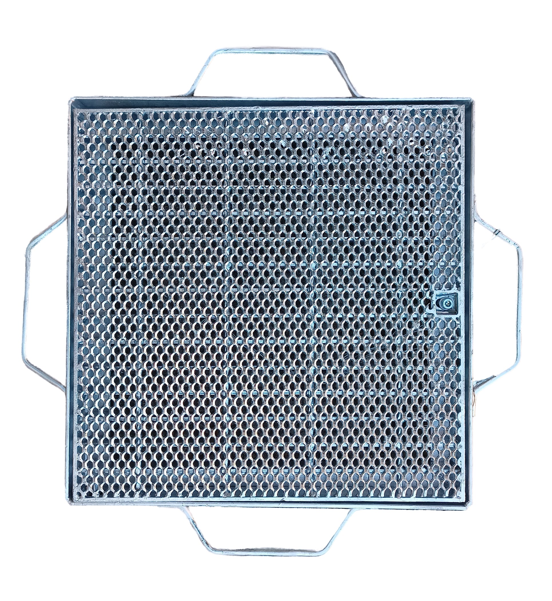Class B Galvanised Drainage Heelguard Grate & Frame — DIRECT RAW MATERIALS