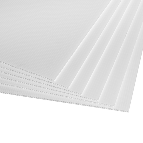 3mm Corflute Sheet White 1200 x 1800 mm — DIRECT RAW MATERIALS