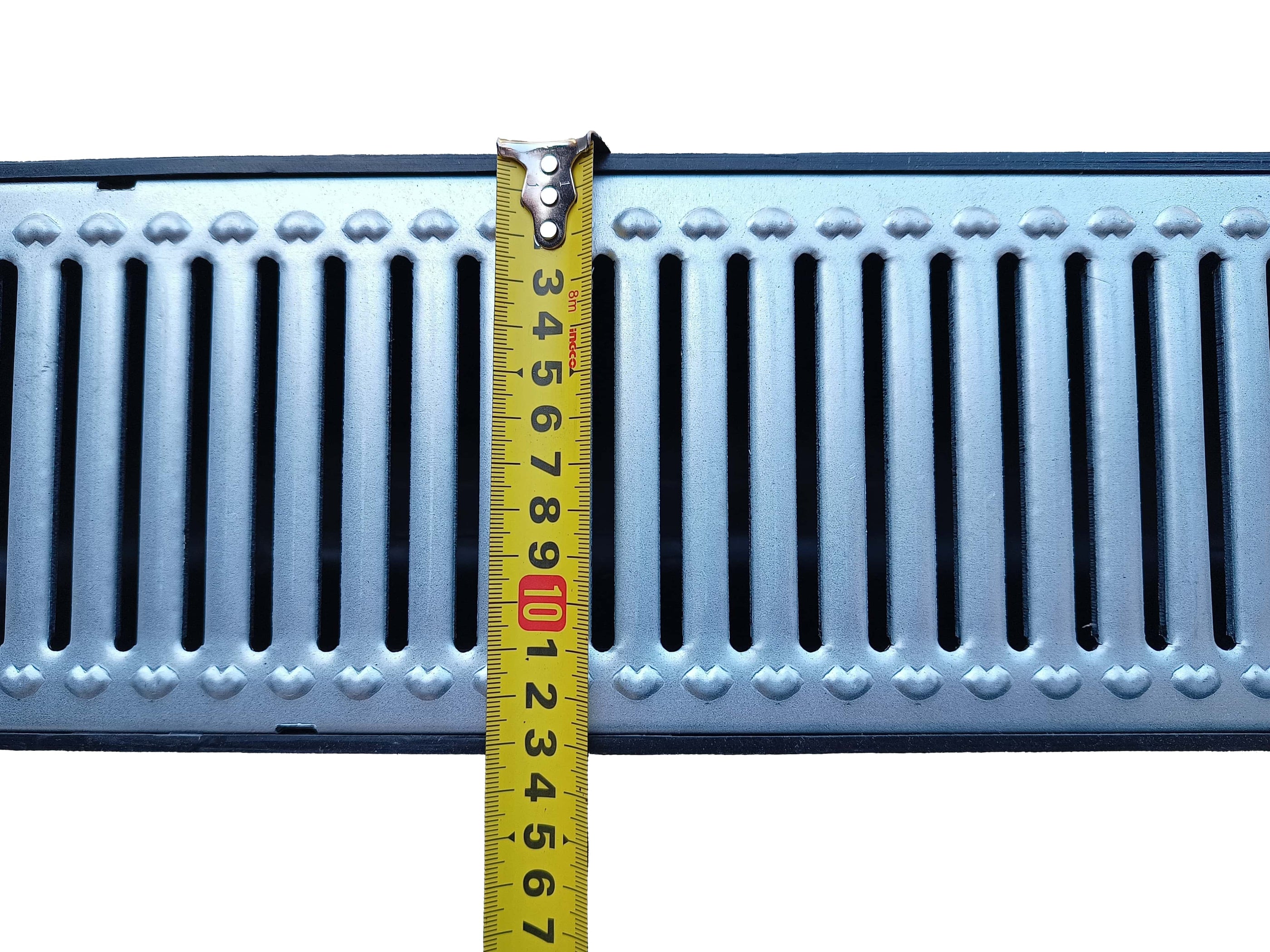 Drainage Galvanized Heelguard Grate and Channel Polymer 135mm 140mm 1m ...