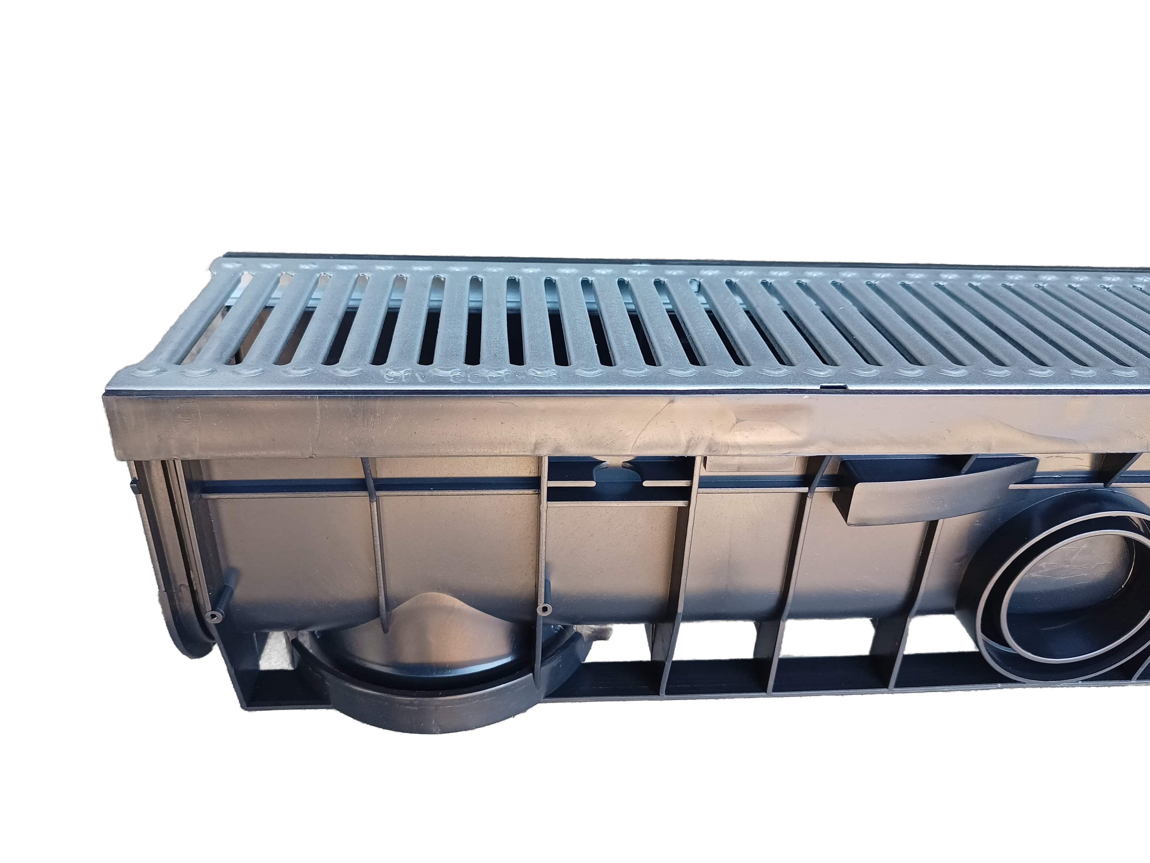Galvanized Heelguard Grate and Channel Polymer 135mm 140mm 1m — DIRECT ...