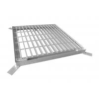 Class A Galvanised Steel Anti-Skid Square Grate & Frame Set — DIRECT ...